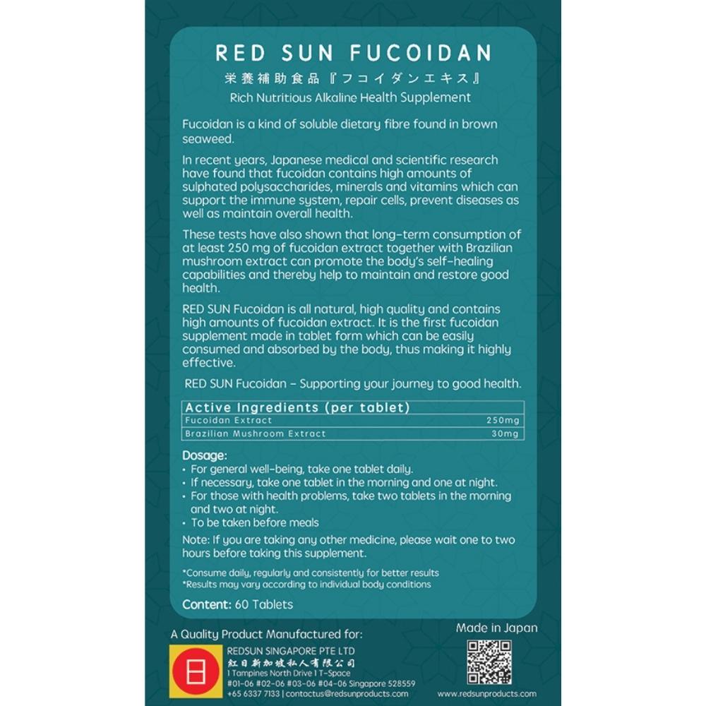 RED SUN Fucoidan - Boost Immunity & Restore Optimal Health