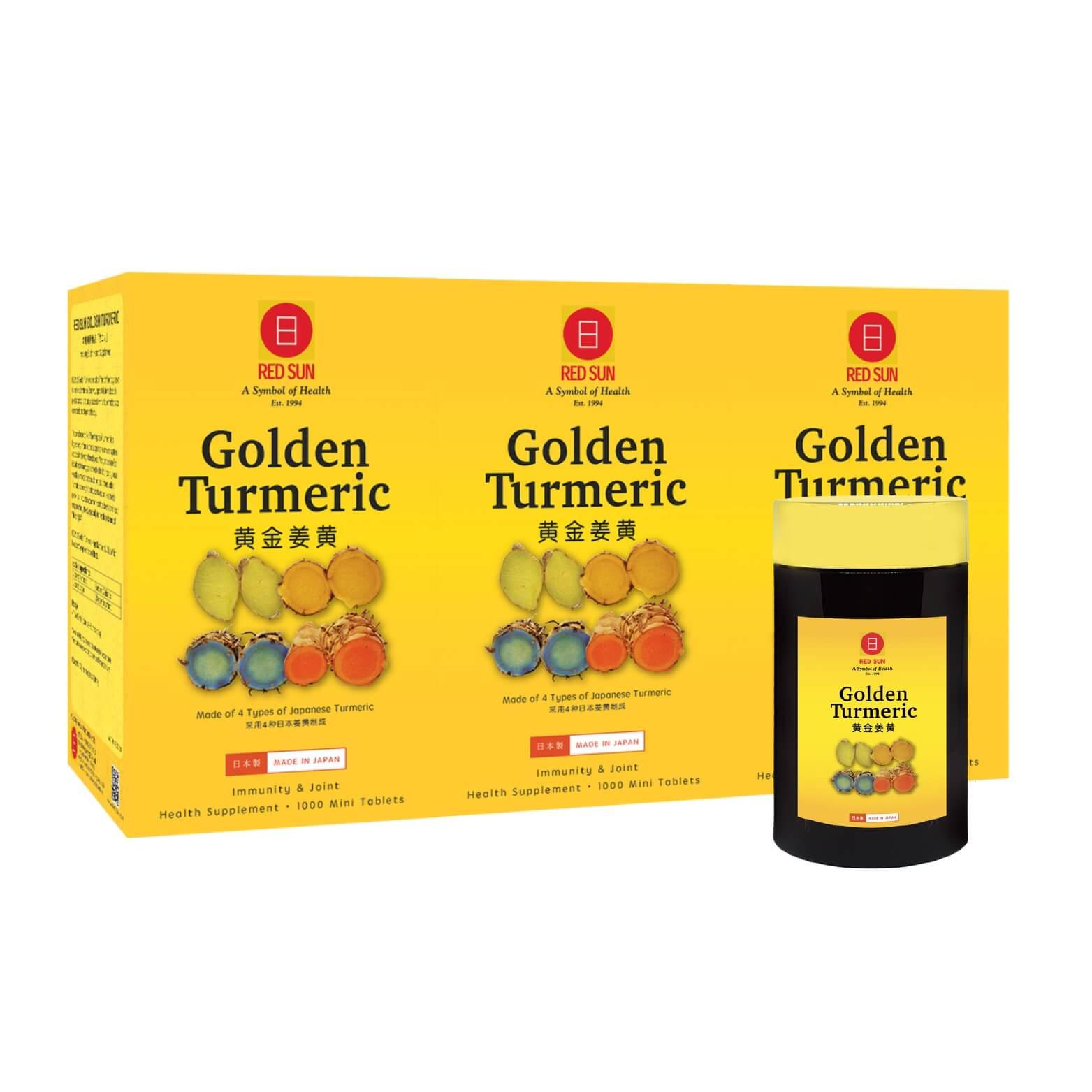 RED SUN Golden Turmeric - Immune Support & Anti-inflammatory