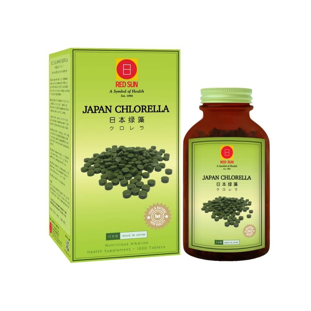 RED SUN Chlorella – Natural Nutrient Superfood for Immune System & Health