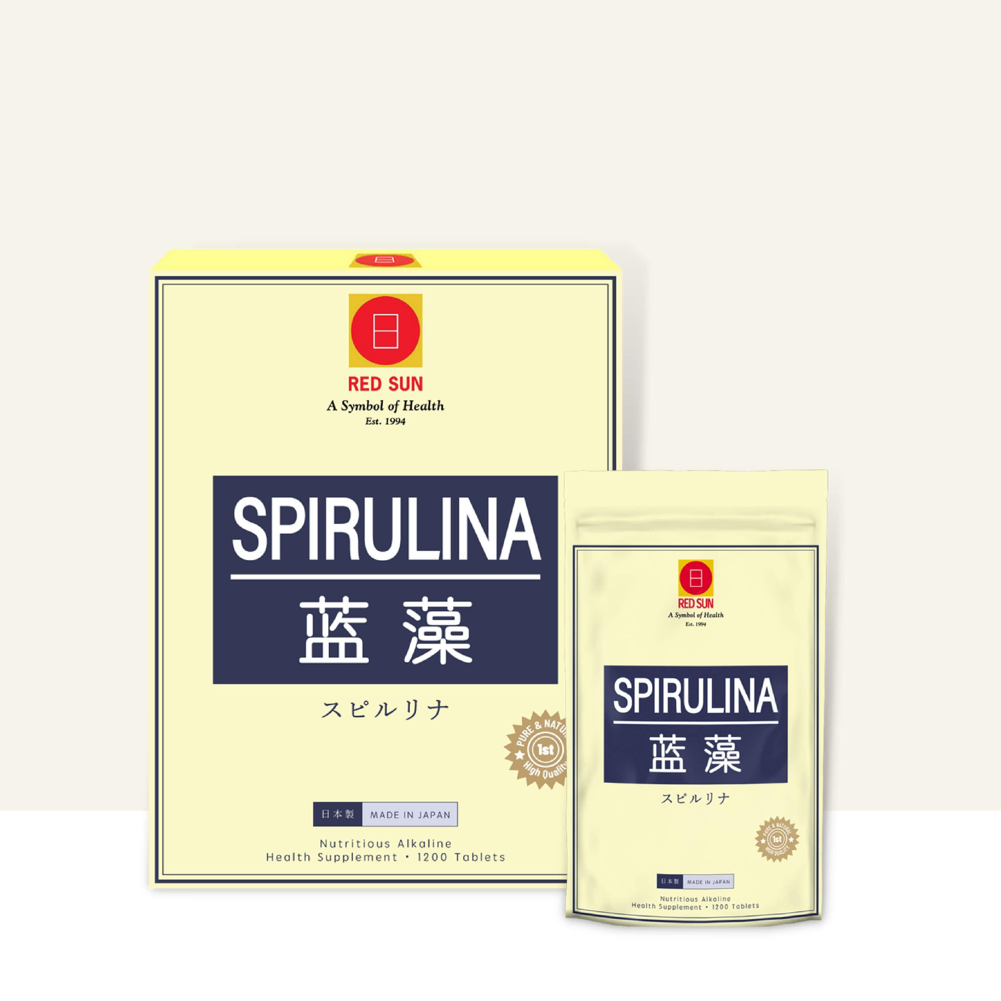 RED SUN Japan Spirulina: Nutrient-Dense Superfood for Immune Support