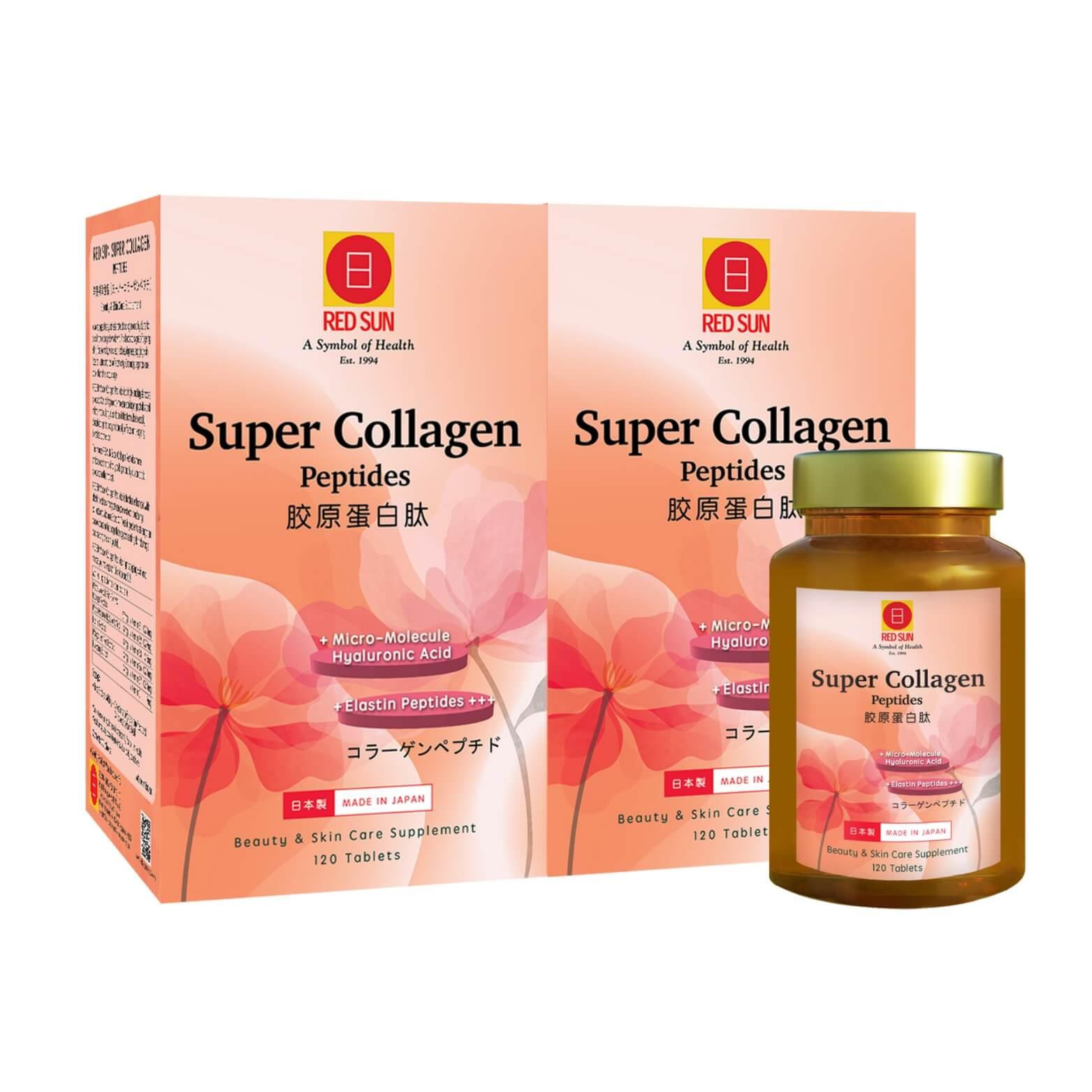RED SUN Super Collagen Peptides - Ultimate Skin Care & Anti-Aging Solution